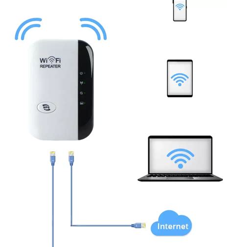 Repeater Wifi Mbps Wireless Internet Extender Mini Wifi Amplifier Network Signal Booster Km
