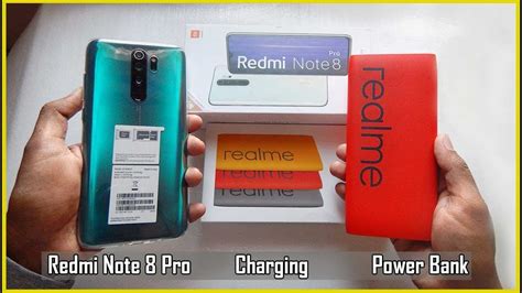 Redmi Note 8 Pro Charging test with Realme PowerBank - YouTube