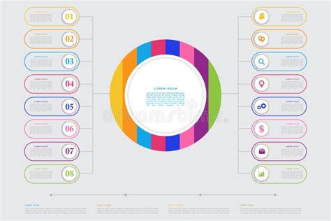 Vector Business Template For Presentation Modern Data Visualization