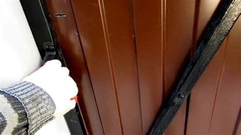 Как сделать калитку с секретом