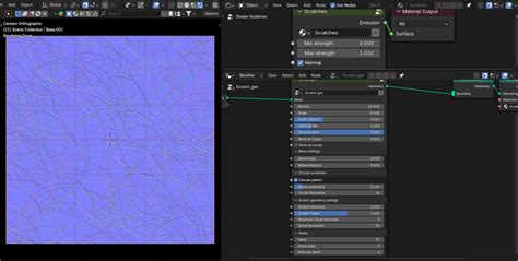 Scratch Texture Generator Geometry Nodes Tutorials Tips And Tricks Blender Artists Community