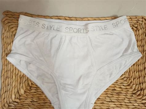 Мужские белые трусы брифы слипы — цена 85 грн в каталоге Трусы Купить мужские вещи по доступной