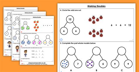 Making Doubles Homework Extension Year 1 Multiplication And Division