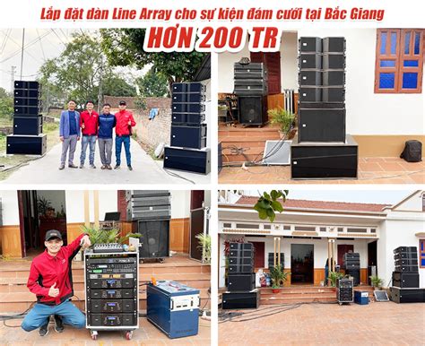 Dàn âm Thanh Line Array Active Temeisheng 03 Hiện đại Chuyên Nghiệp
