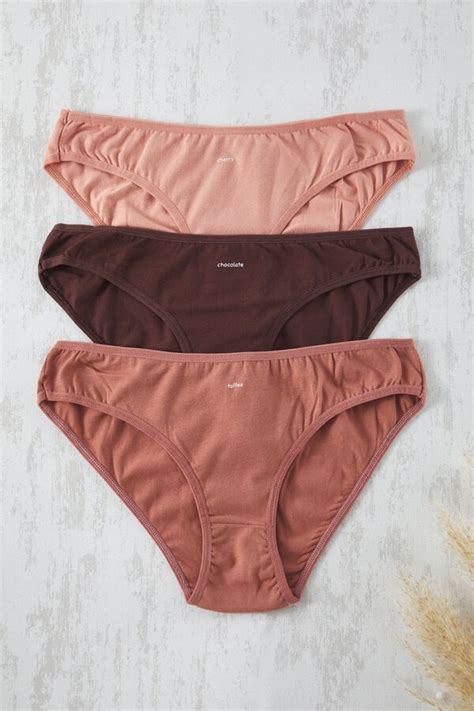 Pack De 3 Bragas Clásicas Bragas De Mujer Womensecret