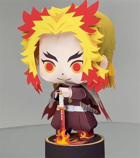Rengoku Paper Crafts Anime Crafts Anime