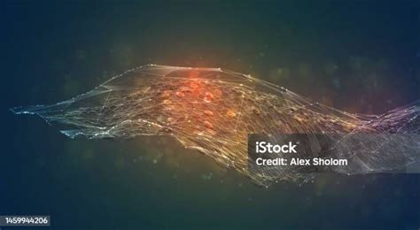 육각형과 추상적 인 벡터 배경 가상 세계의 풍경과 풍경 3d 디자인 3차원 형태에 대한 스톡 벡터 아트 및 기타 이미지 3차원 형태 Brand Name Video