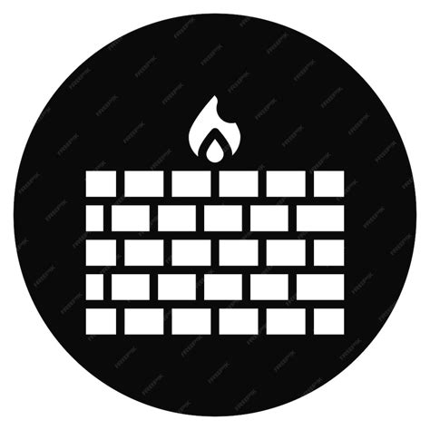 Premium Vector Firewall Vector Illustration Premium Vector Firewall Vector Illustration