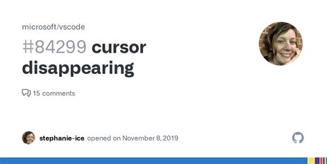 Cursor Disappearing Issue Microsoft Vscode GitHub