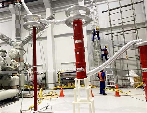 Variable Frequency Series High Voltage Ac Resonance Test System For Gis Substation Cable Testing