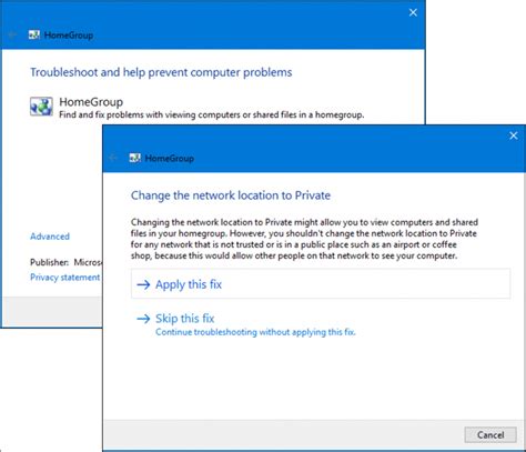 how to create and join a homegroup in windows 10