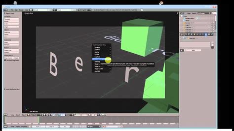 Blender 3d Modeling Tutorial 3 Animation And Text Effects Youtube