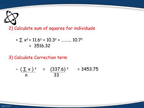 Anova And Analysis Of Variance Pearsonppt Science