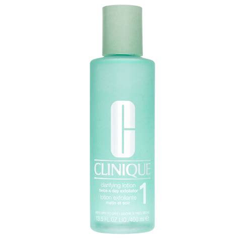 CLINIQUE clarifying lotion 1 LOZIONE ESFOLIANTE per pelli secche 400ml ...