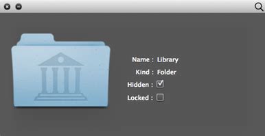 Ways To View The Library Folder In Lion And Mountain Lion Macworld