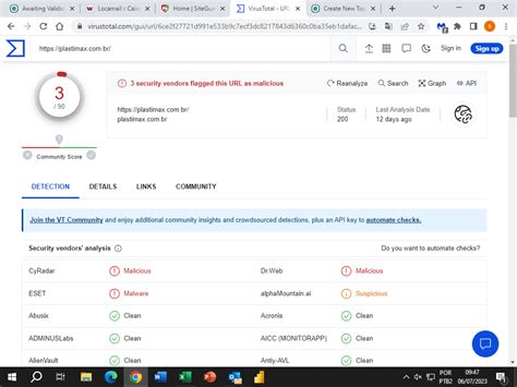 Company Website Is Blacklisted In Eset Malware Finding And Cleaning Eset Security Forum