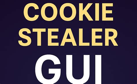 🧠 Cookie Stealer Simulator Gui Ethical Hacker Tool Built In Python