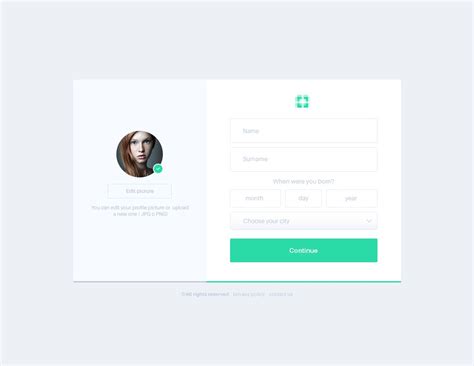 Users Can Click One Of The Buttons To Edit The Profile