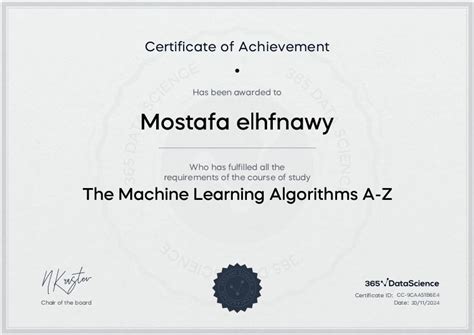 Learn365 Machinelearning Datascience Mostafa Elhfnawy