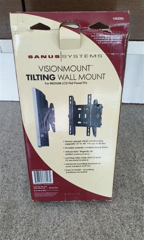 Sanus Systems Tv Wall Mount Tv And Home Appliances Tv And Entertainment