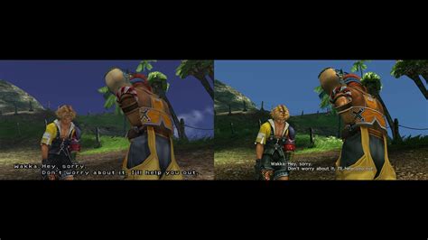 Final Fantasy X Original Vs Remaster Besaid Youtube