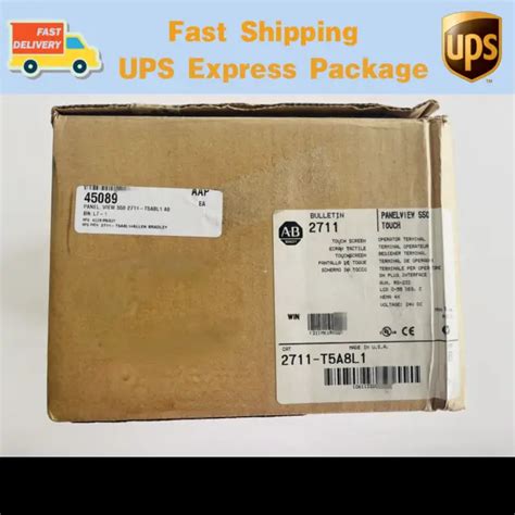 2711 T5a8l1 Allen Bradley Panelview Standard Terminal Fast Shipping