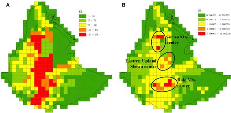 Spatial Pattern And Centers Of Species Endemism In Ethiopia And
