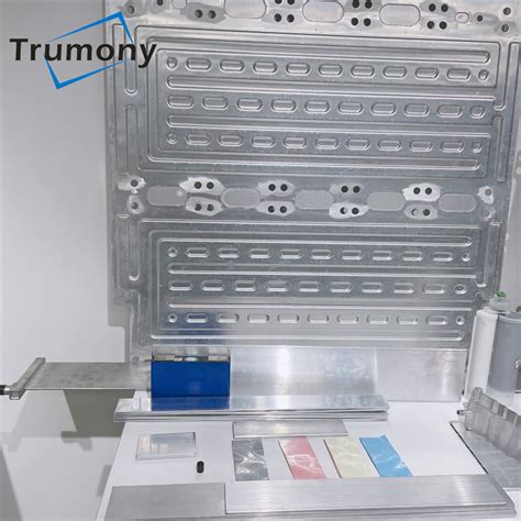 Vda Lithium Ion Battery Module Cooling Plate Water Cooling Plate For E