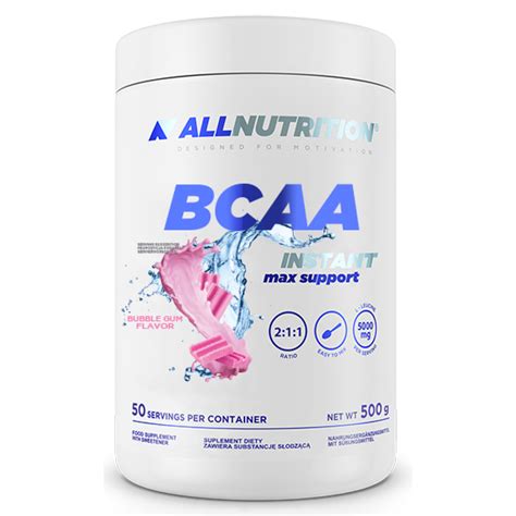 Комплекс амінокислот BCAA Max Support Instant - 500g Bubble Gum – фото ...