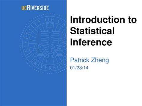 PPT Introduction To Statistical Inference PowerPoint Presentation Free Download ID