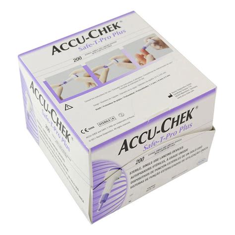 Accu Chek Safe T Pro Plus Single Use Lancet Device Alpha Sport