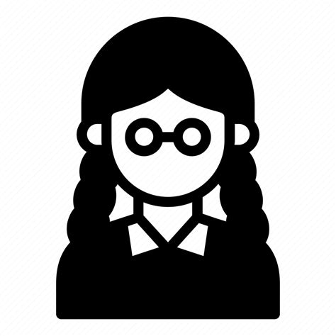 Avatar Female Nerd User Girl Woman Icon Download On Iconfinder