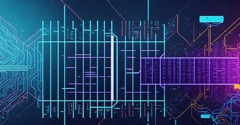 Premium Ai Image Technology Digital Data Abstract Background Data