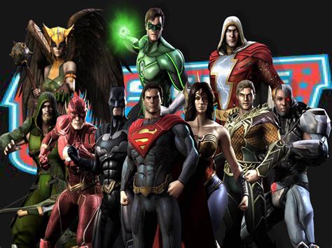 Justice League Ready For Battle Hd Cartoon Backgrounds