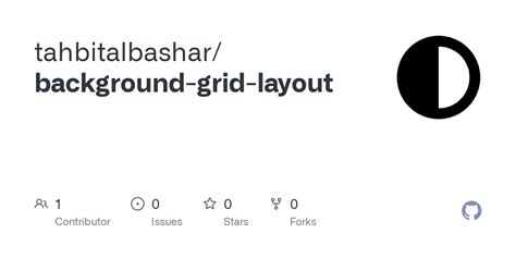 GitHub Tahbitalbashar Background Grid Layout