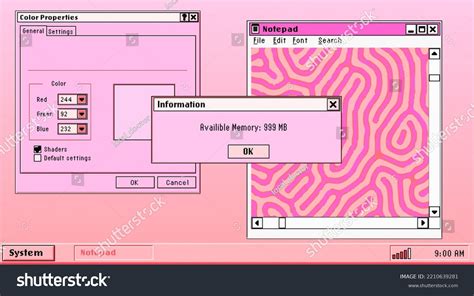 set user interface tabs window boxes stock vector royalty free