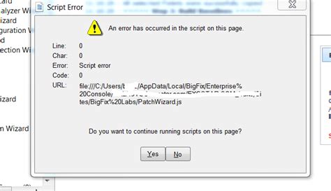 Script Error In Windows Patch Wizard Patch Bigfix Forum