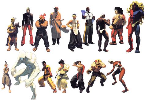 Sf3 3rd Strike Characters Art Street Fighter Iii Art Gallery