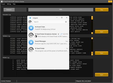 Ai Seed Finder And Btc Balance Checker Tool For Windows Found Valid Seed