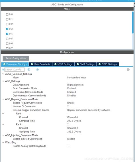 Stm32基于ll库——dma传输双路adc数据stm32ll库adc Csdn博客