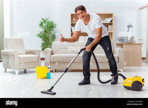 Men Cleaning House