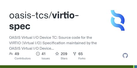 github oasis tcs virtio spec oasis virtual i o device tc source