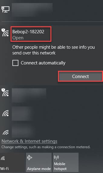 Connect To Parrot Drone Over Wi Fi Matlab And Simulink