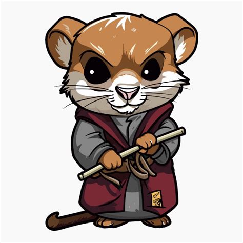 Camiseta Premium Unisex «chibi Master Splinter De Tatowapo Superfan Art