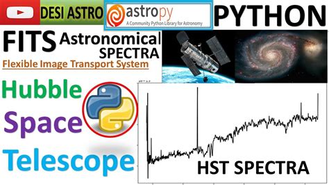 Python For Astronomy Analyzing And Plotting Hubble Space Telescope