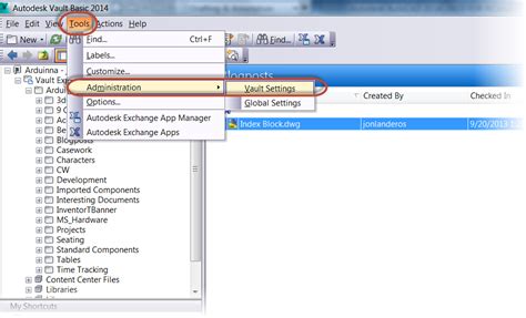 The Vault Settings Dialog Box Will Appear Choose Properties From Here