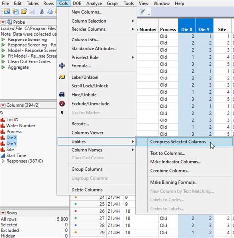 make data files smaller jmp user community