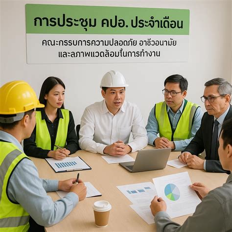 จป 🧩 คปอ คืออะไร “คณะกรรมการความปลอดภัย อาชีวอนามัย และสภาพแวดล้อมในการทำงาน” 📋 มีหน้าที่