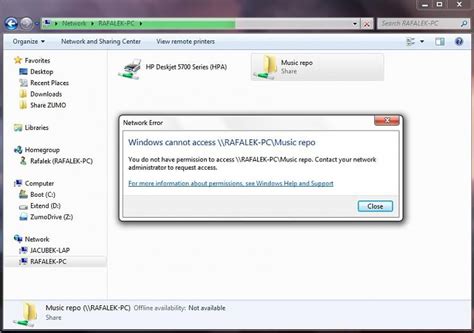 You Do Not Have Permission To Access Contact Your Network Admin Windows 7 Forums