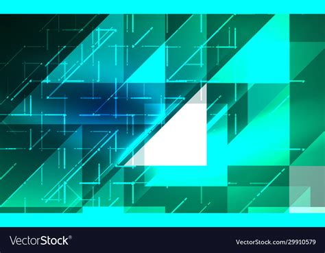 Abstract Background Mosaic Triangle Pattern Vector Image